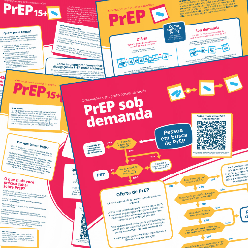 Flowcharts PrEP and PEP (Douglas Aguiar)
